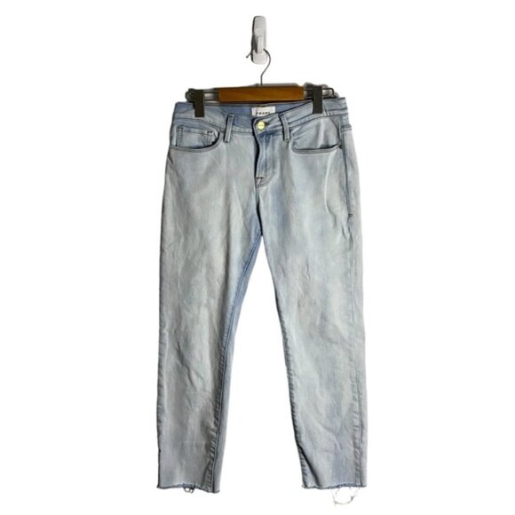Frame Denim | Jeans | Frame Womens Light Wash High Waisted Le Garcon ...